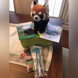 Wildlife Tree | Toys | Nwt Red Panda Stuffed Animal Edzoocation Zoologist Box Ages 68 | Poshmark